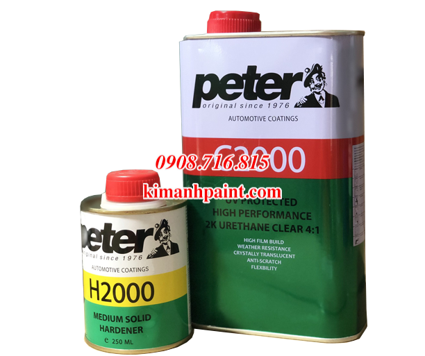 Dầu Bóng PETER C2000 - H2000 4-1 1L